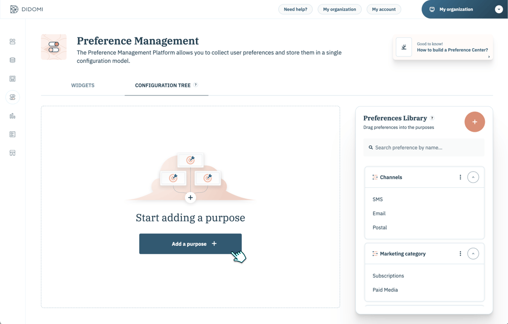 How to build a Preference Center?
