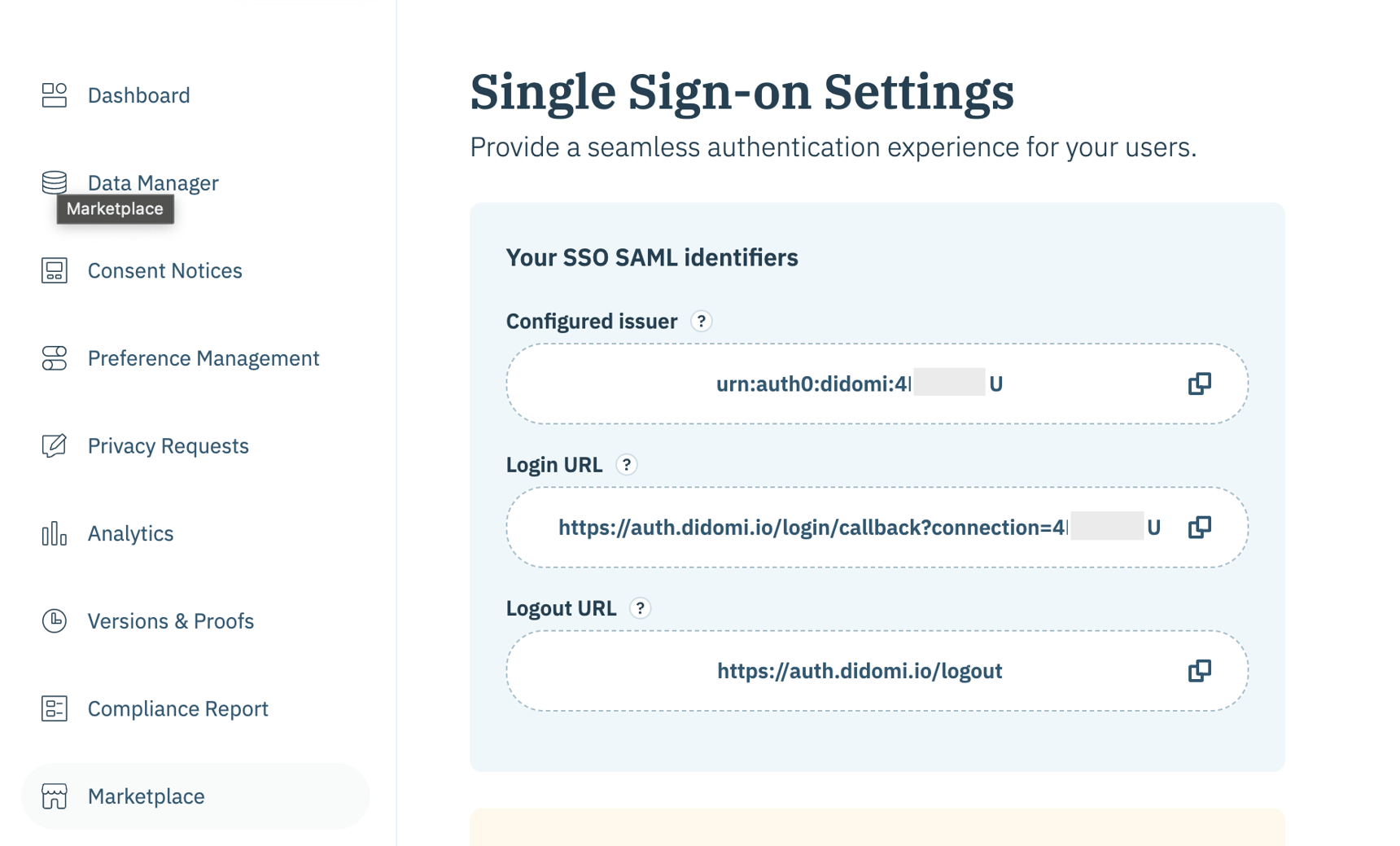 Configure SSO SAML with Microsoft Azure Active Directory