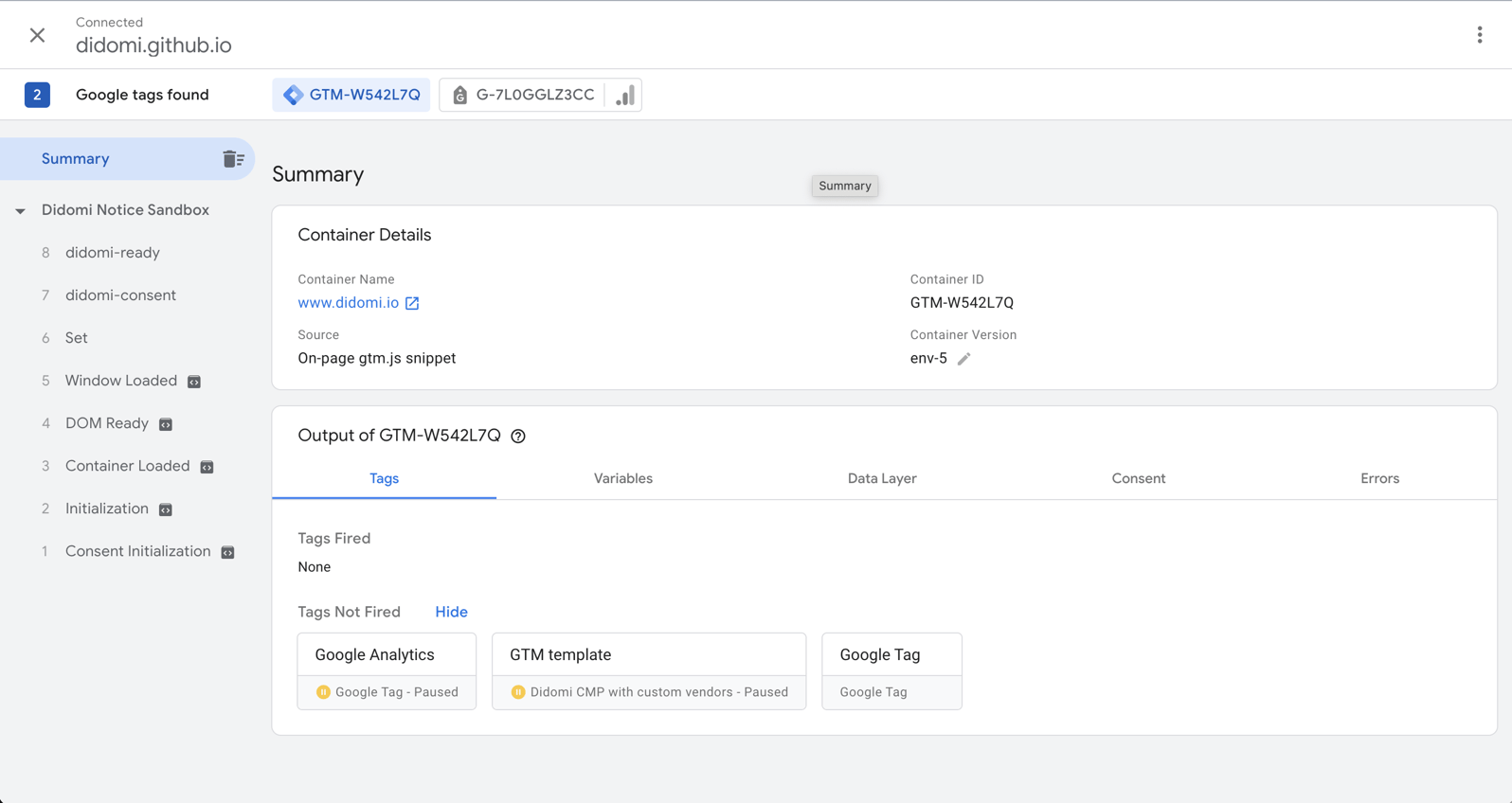 How to check your Google Consent Mode v2 basic implementation on web?