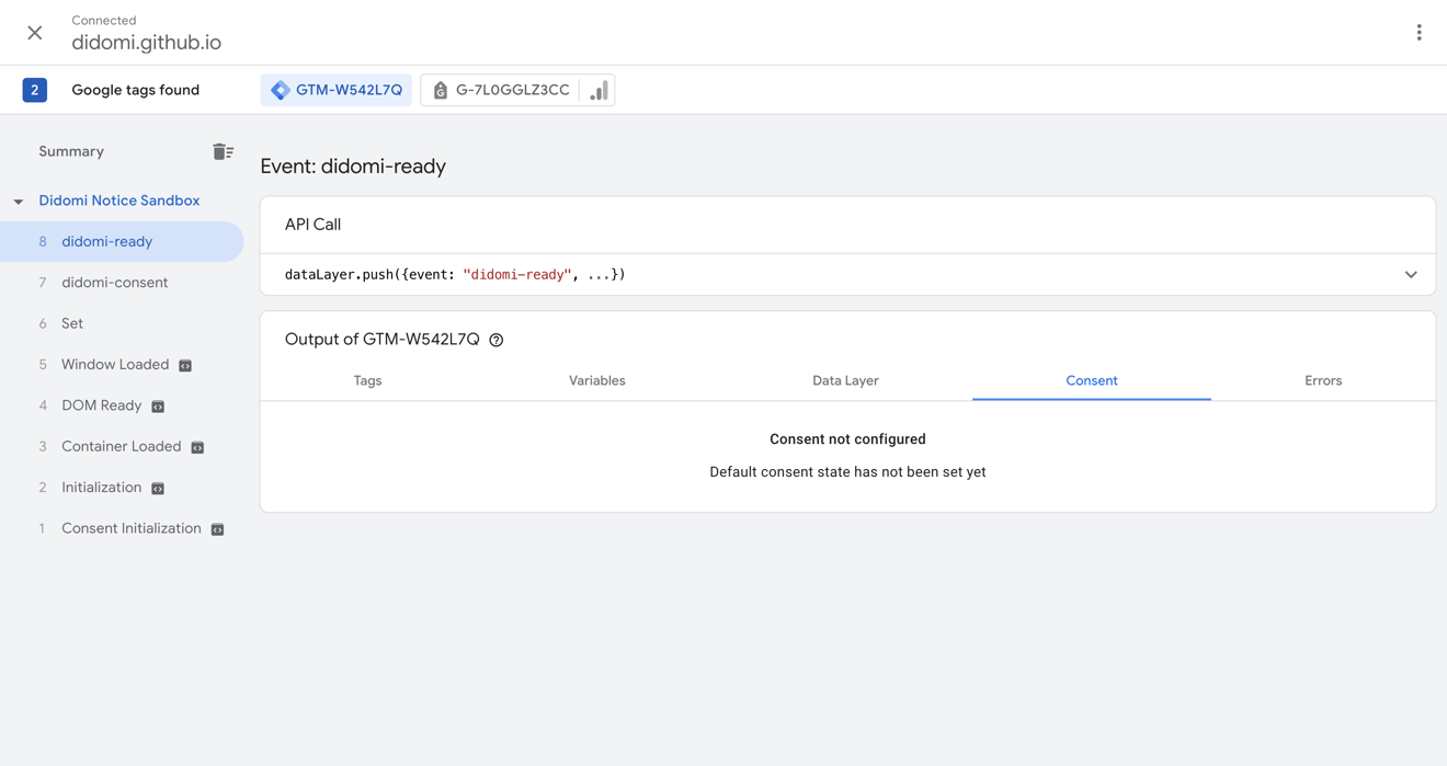 How to check your Google Consent Mode v2 basic implementation on web?