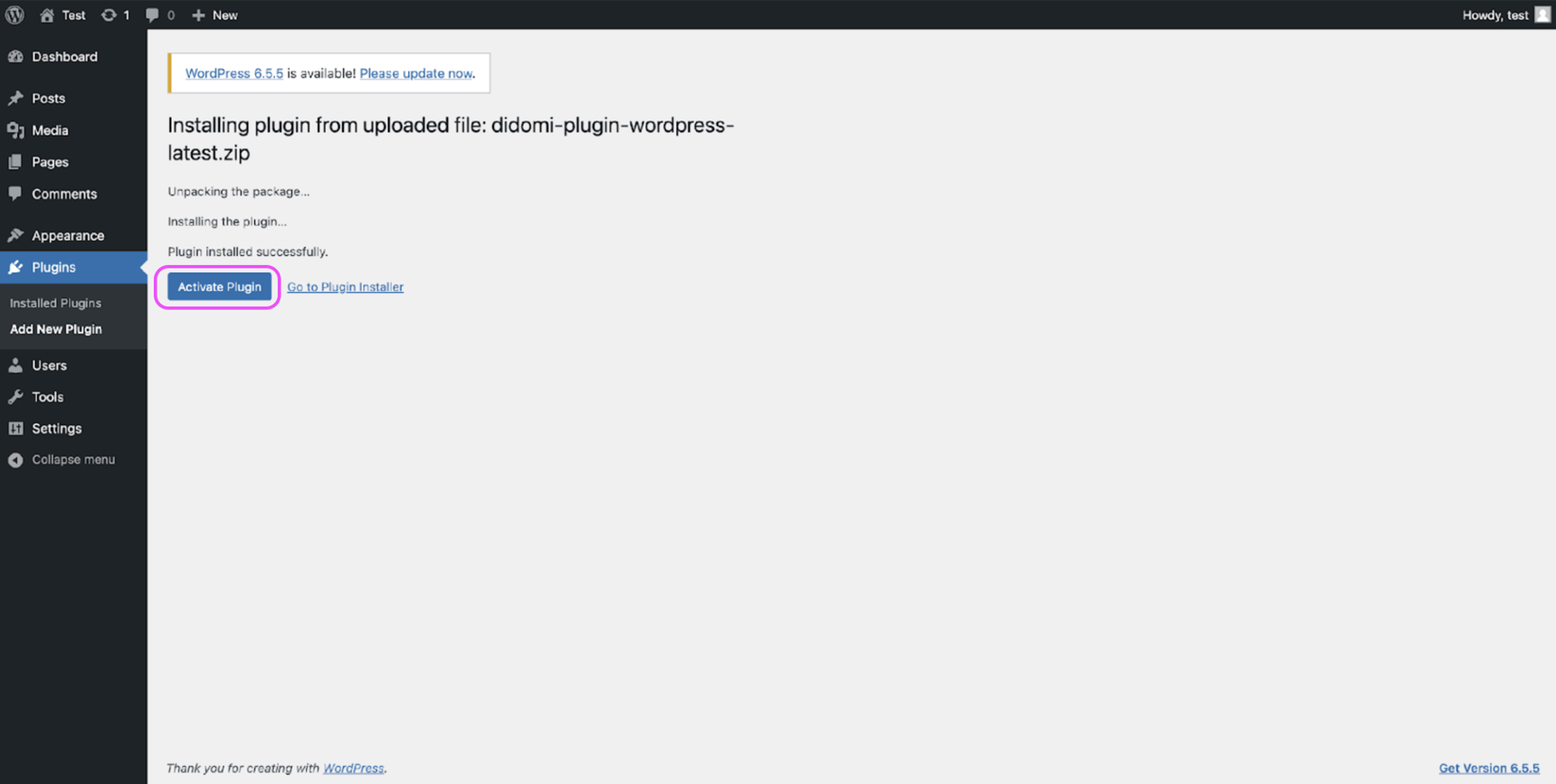 Set up Didomi CMP on WordPress