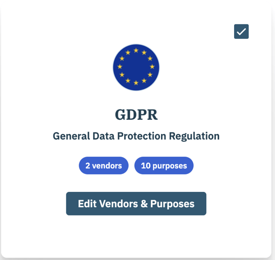 How to configure a notice for Quebec Law 25 compliance